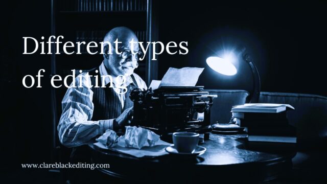 Different types of editing | Fiction Book Editor and Proofreader - UK ...